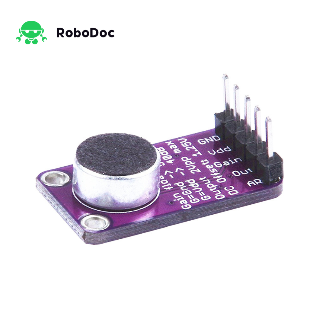 MAX9814 Electret Microphone Amplifier Module Price In BD | RoboDoc
