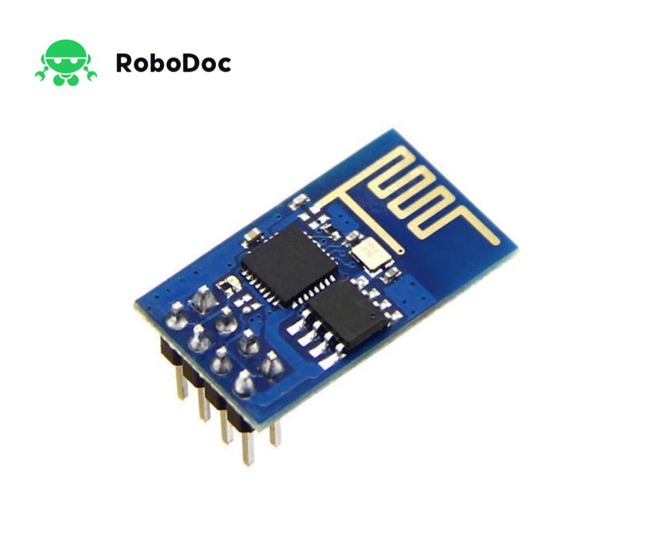 ESP8266 ESP-01 WiFi module (Blue) - RoboDoc